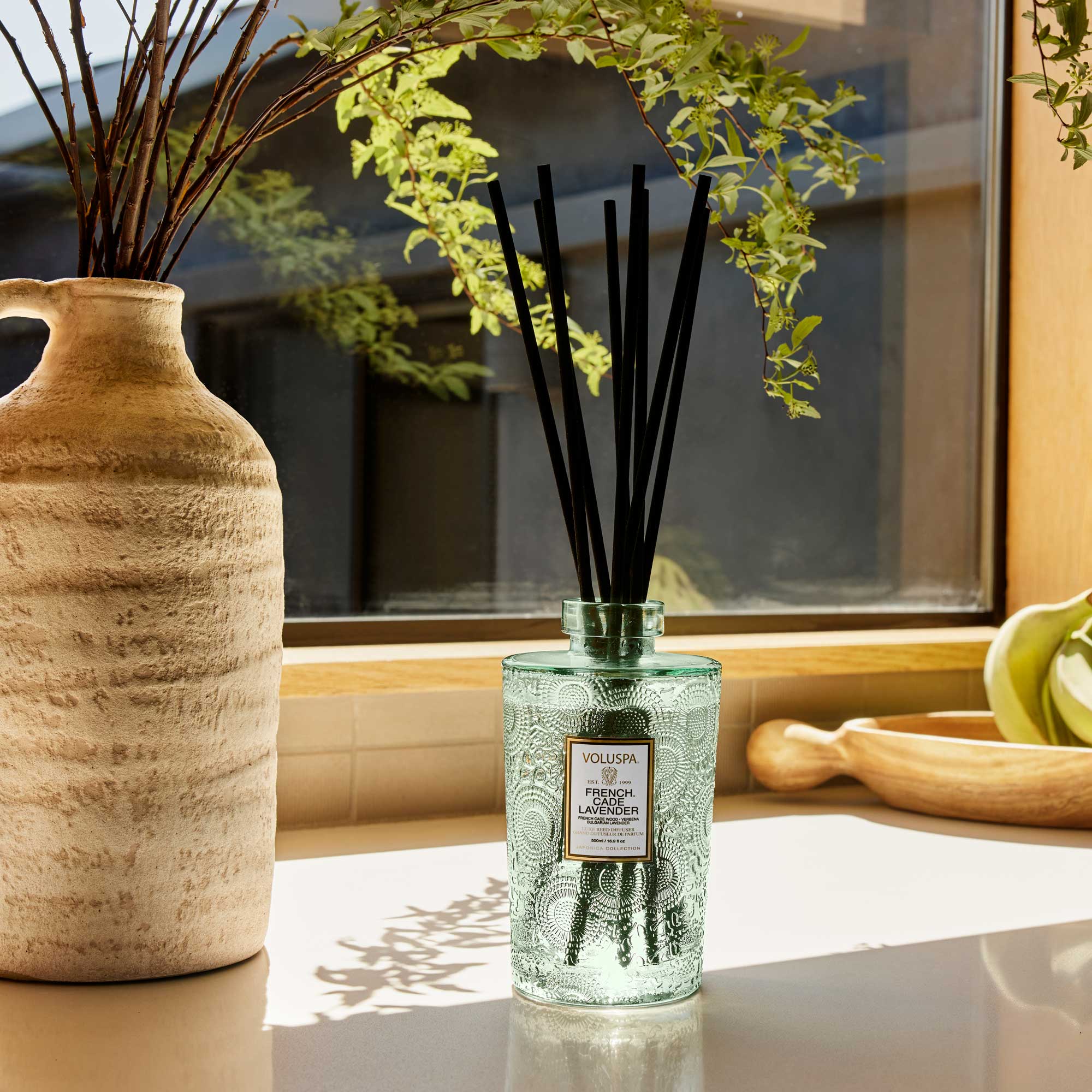 French Cade Lavender | Luxe Reed Diffuser | VOLUSPA