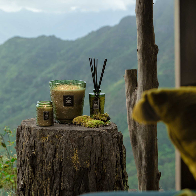 Temple Moss | Luxe Reed Diffuser | VOLUSPA