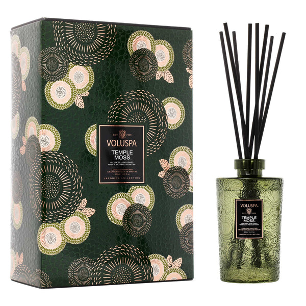 Temple Moss | Luxe Reed Diffuser | VOLUSPA