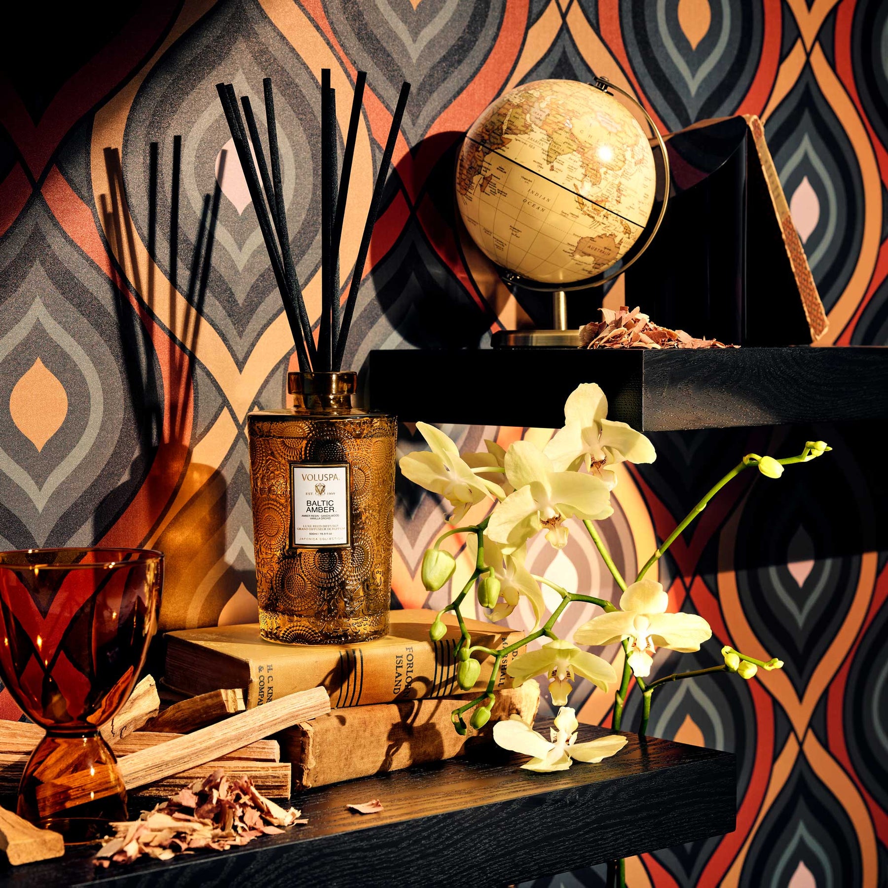 Baltic Amber | Luxe Reed Diffuser | VOLUSPA