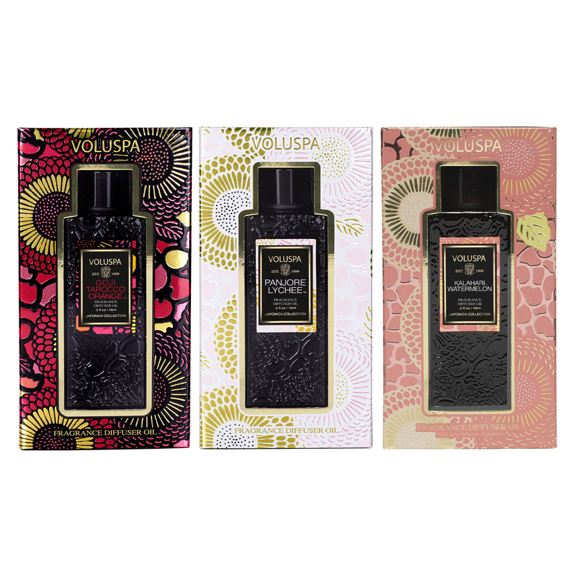 Seasonal Favorites | Ultrasonic Diffuser Fragrance Oil Bundle | VOLUSPA